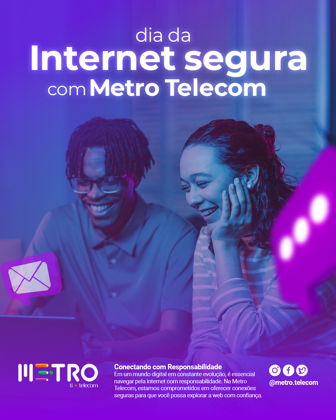 Dia da Internet Segura – Metro Telecom